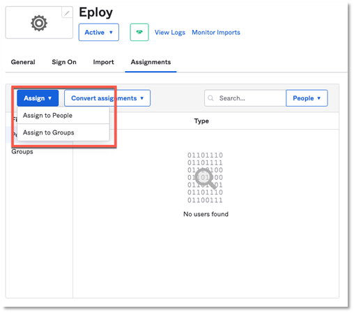 Configuring SSO - Okta – Eploy