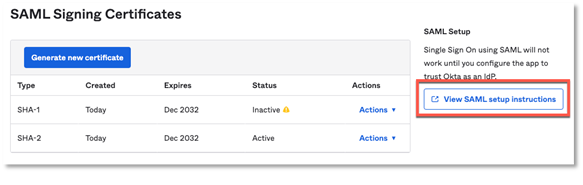 Configuring SSO - Okta – Eploy