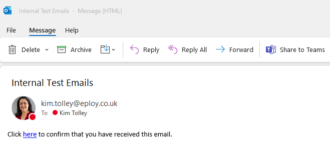 Testing Email Methods – Eploy