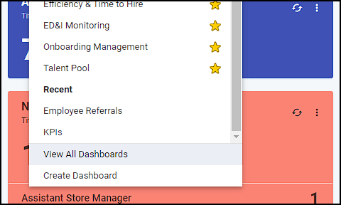 Starred Dashboards – Eploy