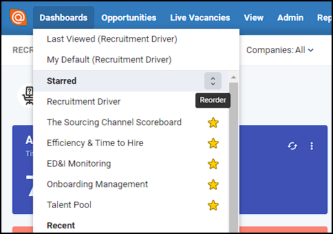Starred Dashboards – Eploy
