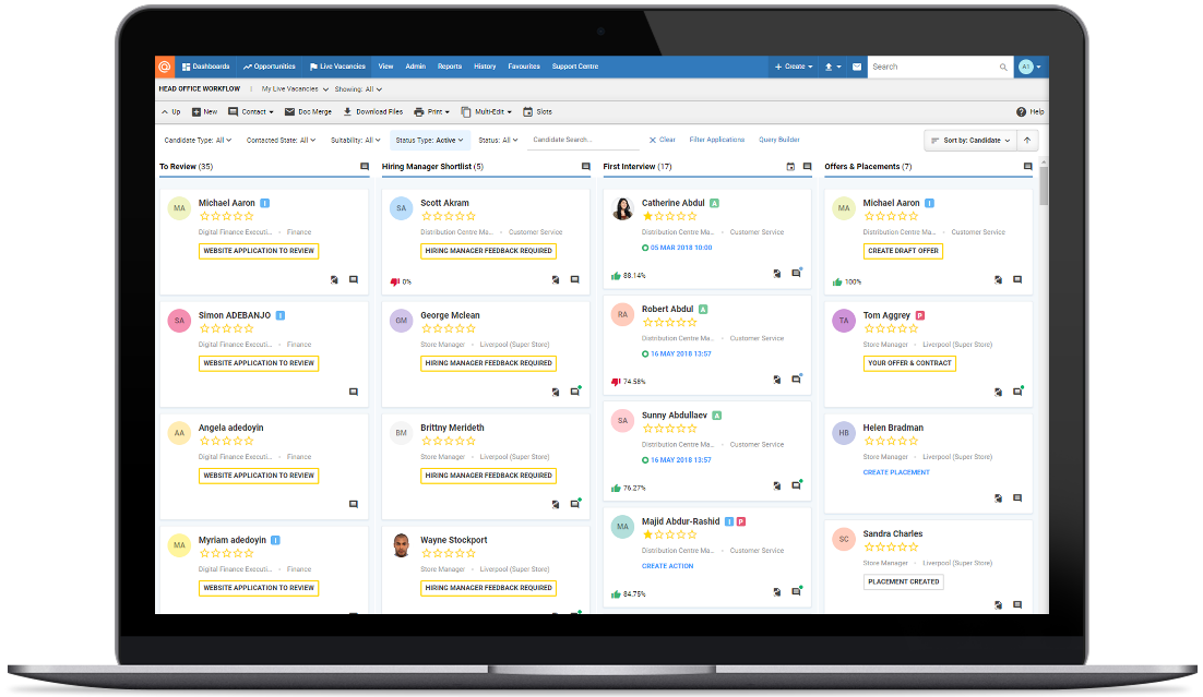Recruitment Workflow Pipeline View - Quick Reference Guide – Eploy