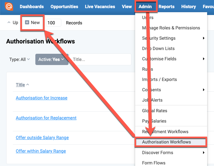 Authorisation Workflows – Eploy